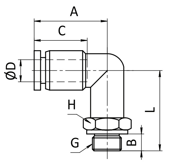 SF-MPL 6G03 Фитинг